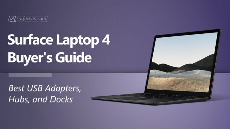 Best Surface Laptop 4 USB Adapters, Hubs, and Docks 2025 - Surface Gear